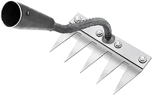 Amazon.com : Weeding Rake for Gardening, Gardenia Iron Rakes for ...