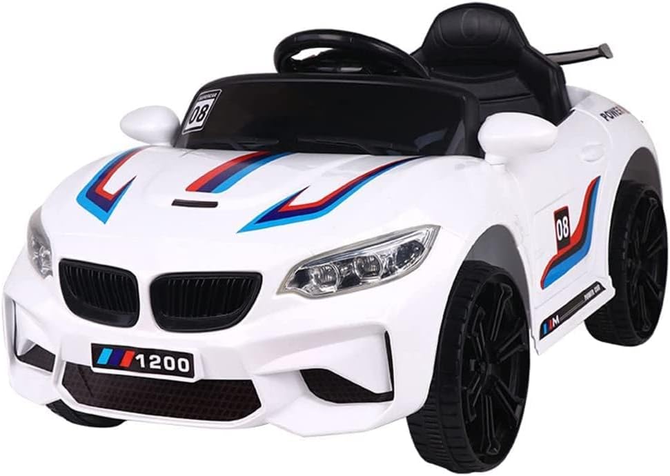 TechPlus Battery Operated Car for Kids, Ride on Kids Car with Light ...