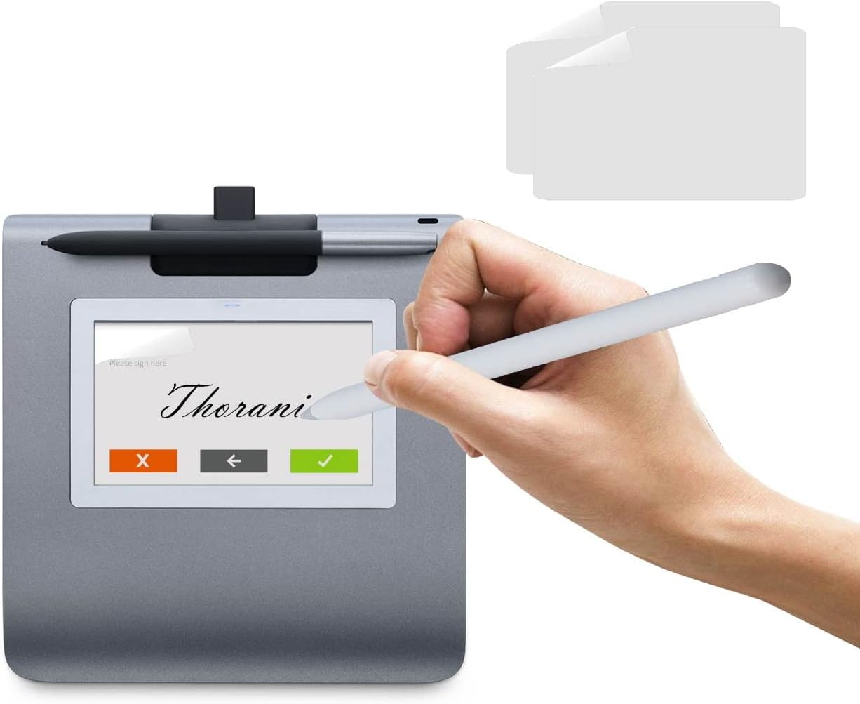 Thorani Paper-Feel Signature Film for Stepover NaturaSign Pad Mobile ...