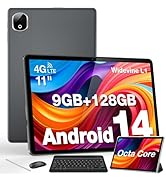 DOOGEE T30E Tablet 11 Pulgadas, Android 14 Tablet, 8000mAh,Dual 4G LTE ...