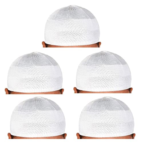 Buy Shri Shri Handicraft Islamic Muslim Cap namaz topi for namaz (5 Cap ...