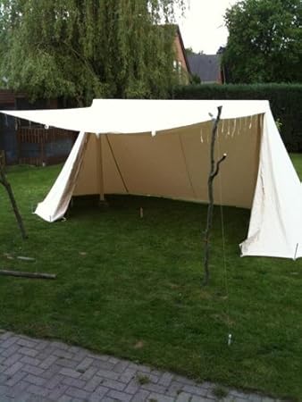 Zelte-Max Mittelalterliches Saxon Tent Doppelglockenzelt Sachsenzelt ...