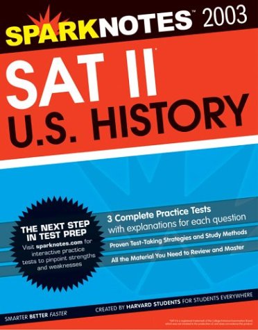 SAT II United States History (SparkNotes Test Prep): SparkNotes ...