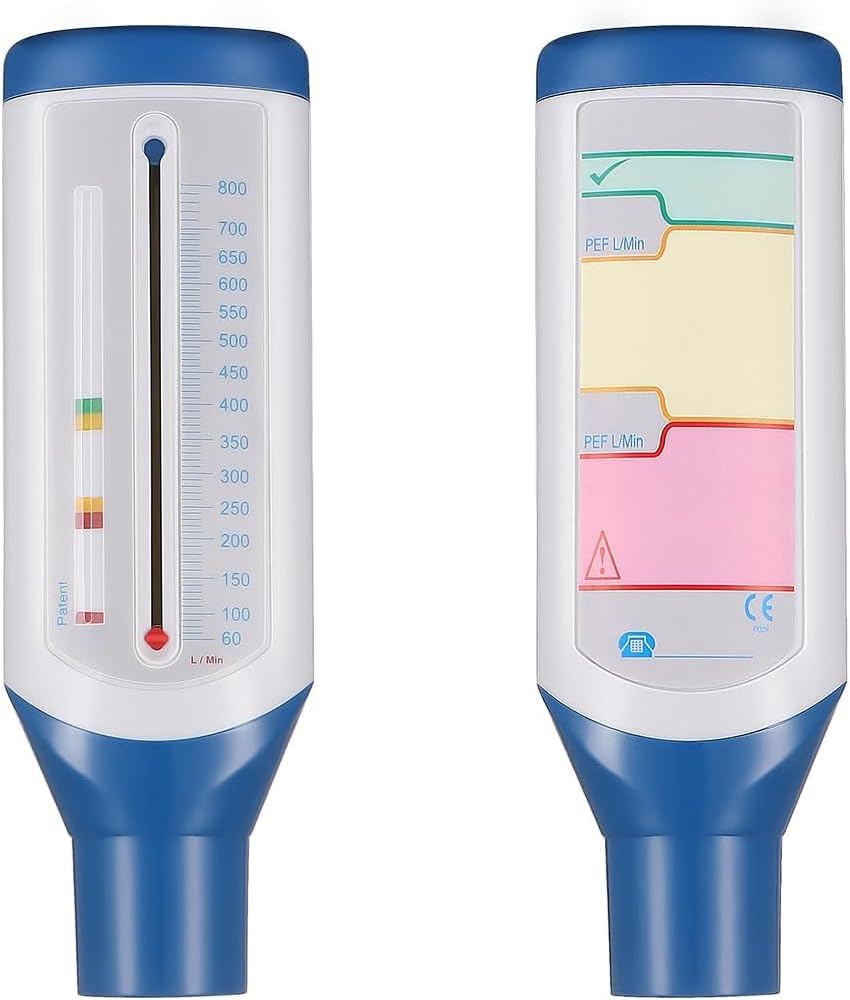 Peak Flow Meter for Adult, Monitor Lung Function, Expiratory Flow Meter ...