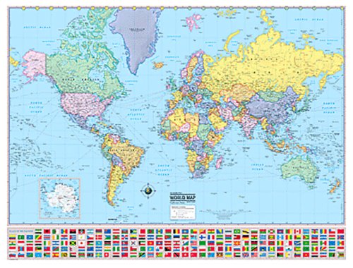 World Map: 9780843714890: Books - Amazon.ca