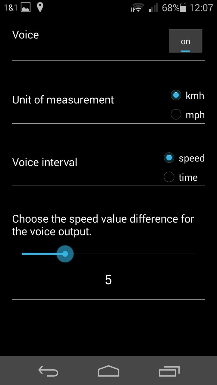 Speaking Bicycle Speedometer - App on Amazon Appstore
