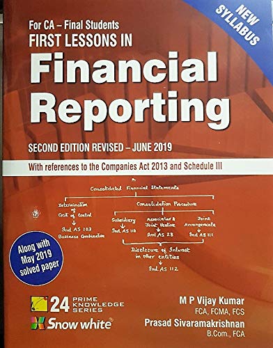 Buy CA Final Financial Reporting New Syllabus June 2019 Book Online at ...