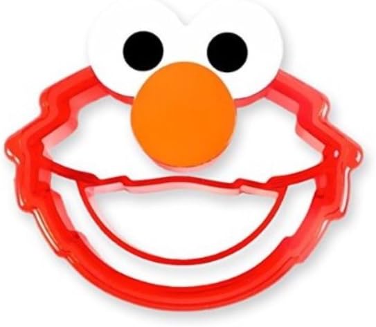 Amazon｜Sesame Street Elmo Crust Sandwich Bread Cutter Cutt'R by Sesame ...