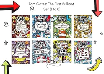 Tom Gates Box Set: the First Brilliant Set (1 to 8): 9782020070379 ...