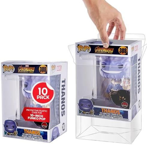 Amazon.com: Hard Plastic Funko Pop Protector Display Case - Stackable ...