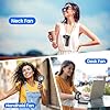 Amazon.com: HandFan 5200mAh Upgraded Handheld Fan, 5 Speeds Strong ...