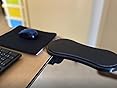 AB SALES Adjustable Computer Arm Rest Ergonomic Attachable Computer ...