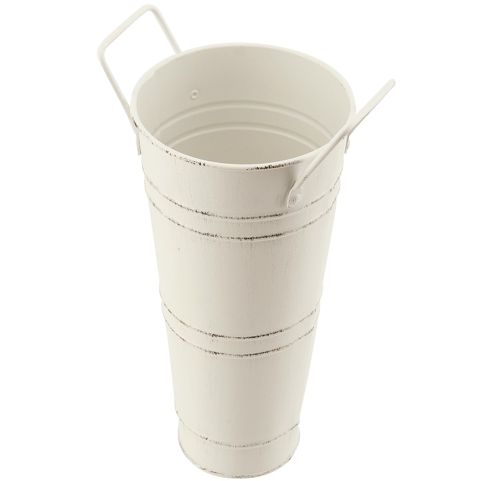 Snapklik.com : ZEONHEI 8 Pack 9 Inch Tall Galvanized Flower Bucket ...