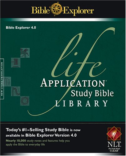 Life Application Study Bible Library NLT: Bible Explorer 4.0 CD-ROM ...