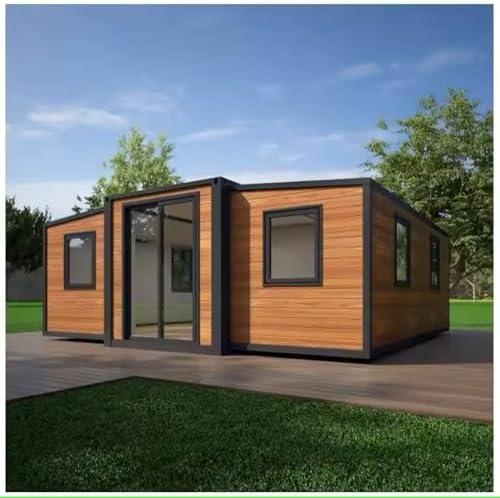 Amazon.com: Tiny Expandable Prefab House to Live in 1 Bathroom, 3 Rooms ...