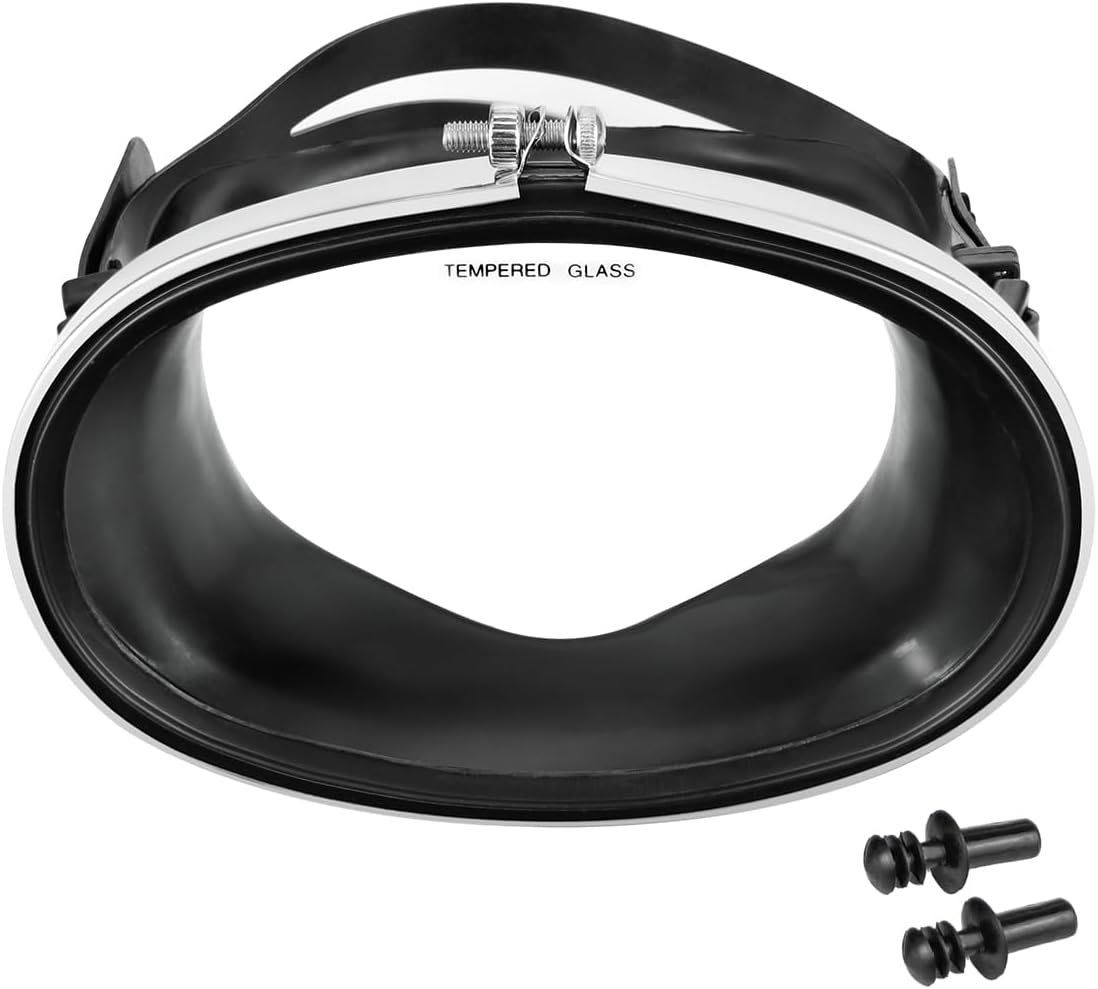 Amazon.com : YOLUFER Single Lens Leak-Proof Diving Retro Oval Diving ...