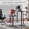 Amazon.com: SANODESK Electric Standing Desk 40x24 Inch Height ...