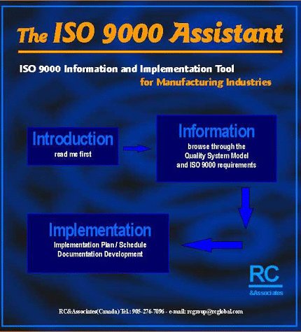 The ISO 9000 Assistant, ISO 9000 Information and Implementation Tool ...