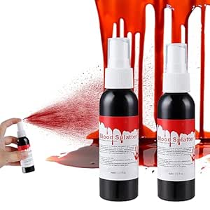 Amazon.com : Halloween Fake Blood Spray,Blood Splatter,Realistic ...