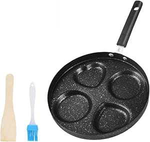 Amazon.com: AVFORA Egg Cooker Pan 4- Cup Egg Frying Pan Omelet Pans ...