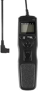 Hersmay LCD Timer Remote Shutter Release Camera Shutter Intervalometer Remote Control For Sony ...