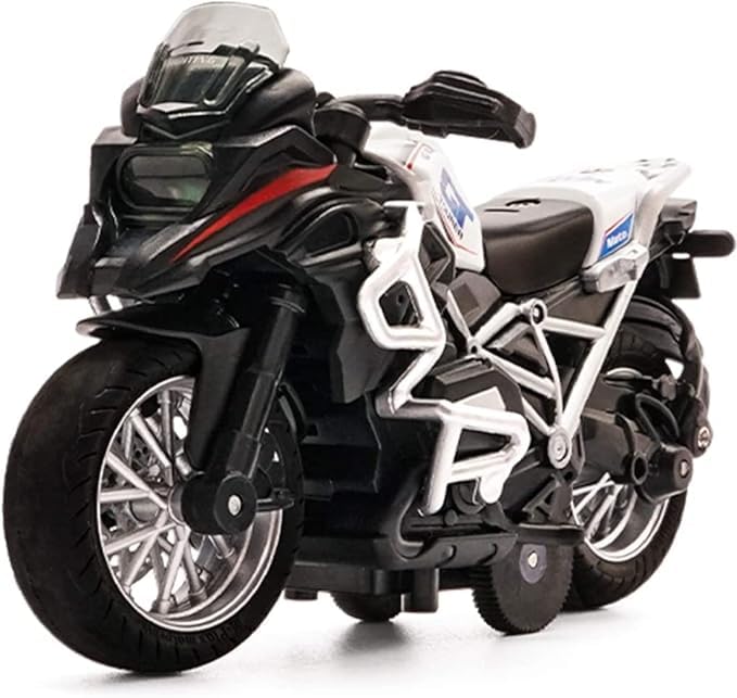 Star IMPEX -Diecast Motorcycle Toy - Pull Back Toy Cars with Sound and ...