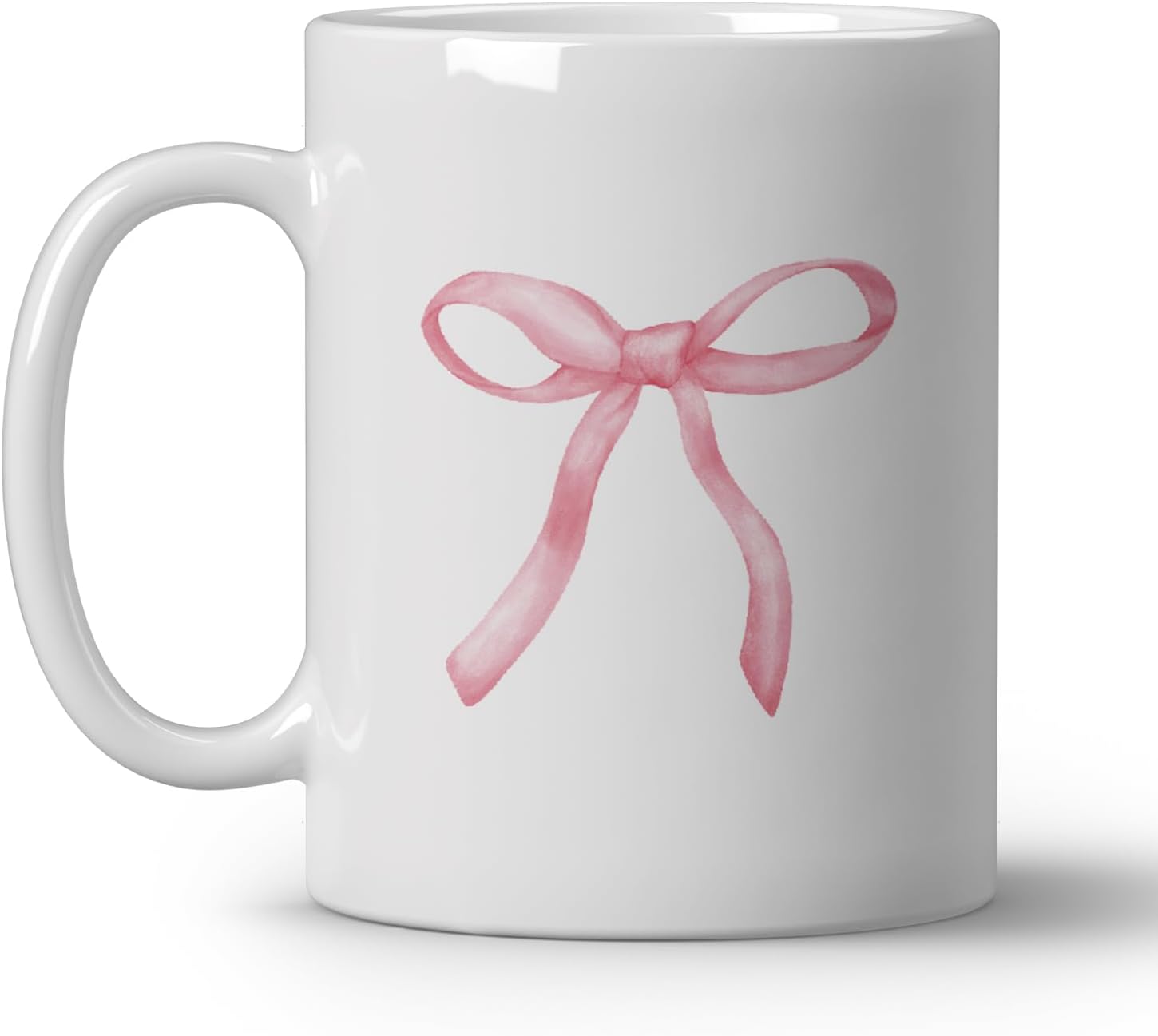 Amazon.com: JKMBN Pink Bow Coffee Mug, Cute Girly Ceramic Coffee Mugs ...