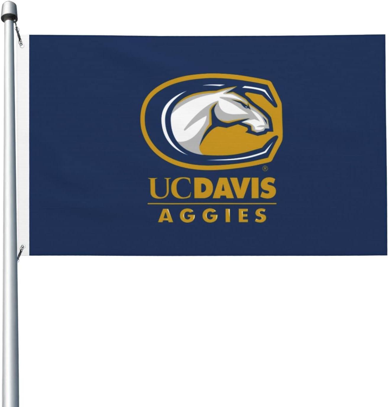 Amazon.com : Uc Davis Aggies University Logo 3x5 Ft Flag Double Sided ...