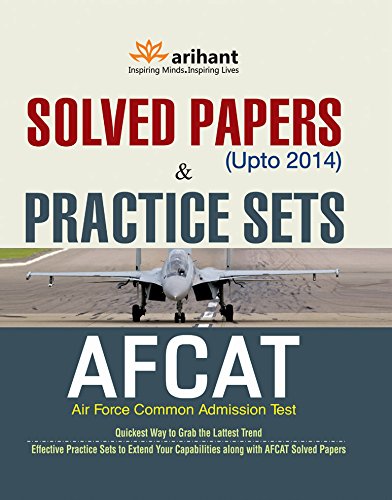 AFCAT (Air Force Common Admission Test) Solved Papers and Practice Sets ...