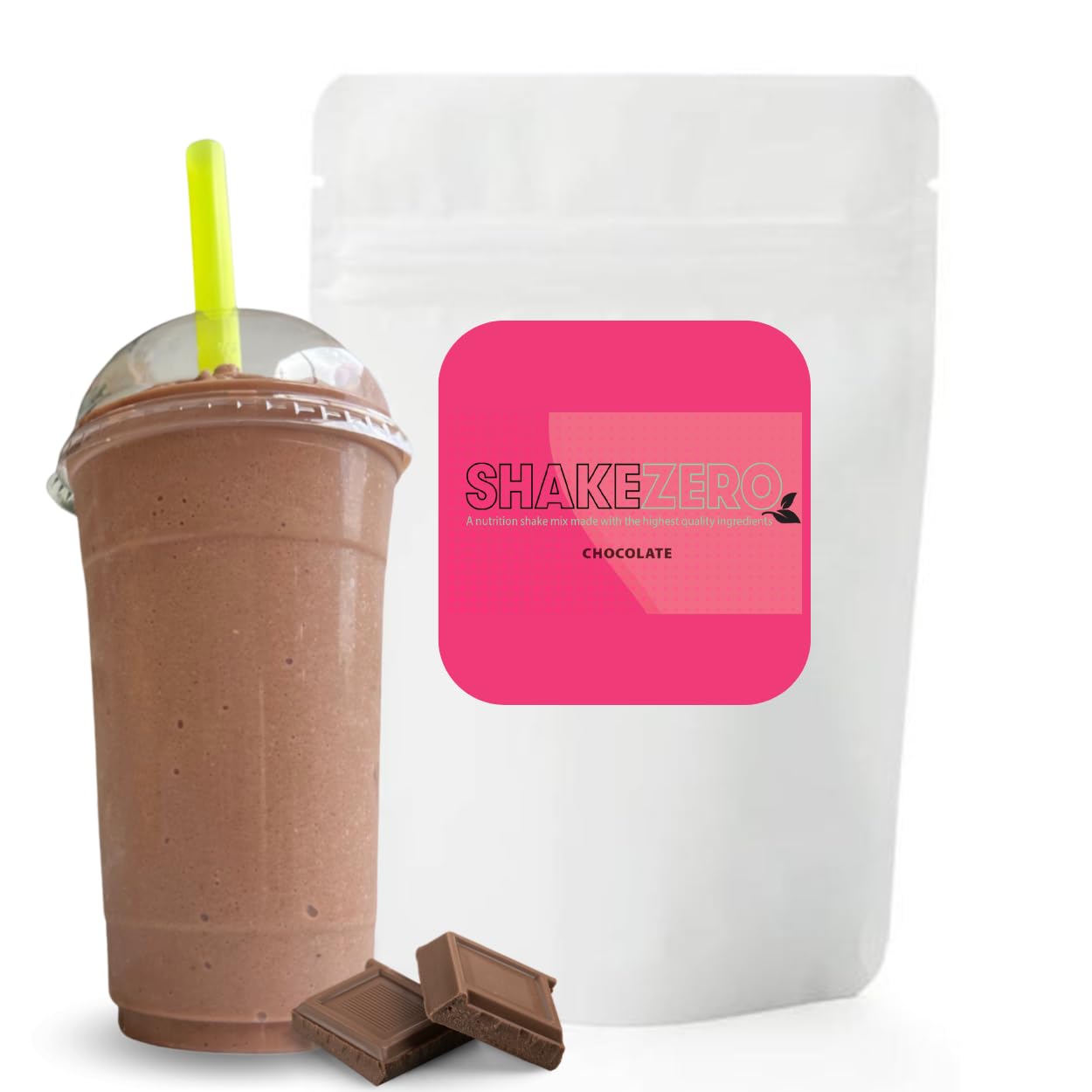Amazon.com: Shakezero Chocolate (1-5lb Pkg) ~ Plant-Based Protein ...