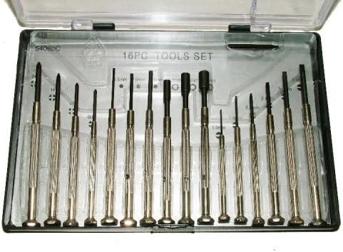 Toolzone 16Pc Precision Screwdriver Set : Amazon.co.uk: DIY & Tools