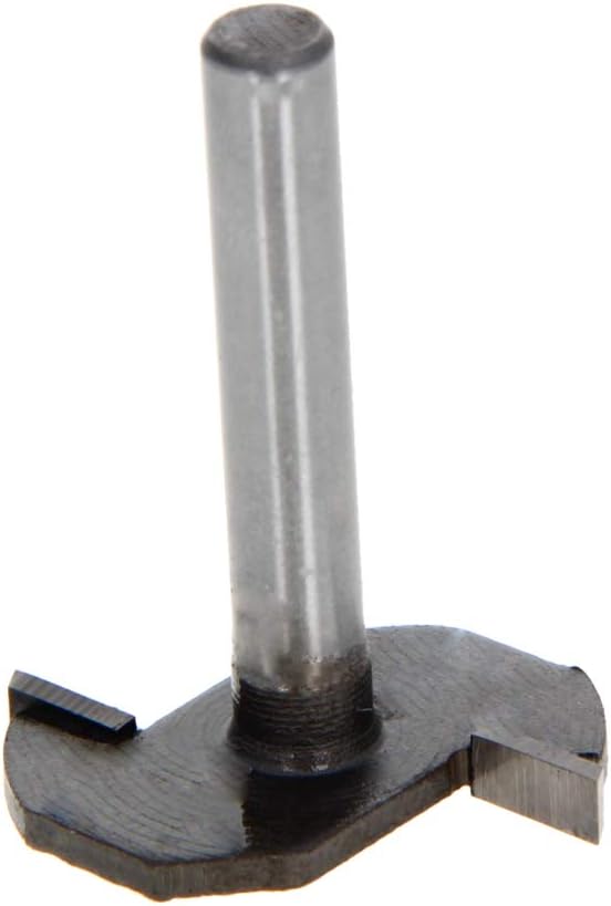 Utoolmart 1/4" Shank T Slot Router Bit 1/8" Cutting Depth, 2 Flutes ...