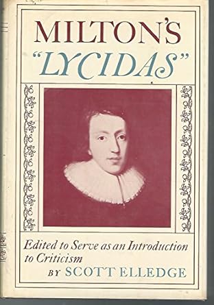 Milton's "Lycidas": Milton, John) Elledge, Scott (Editor): Amazon.com ...