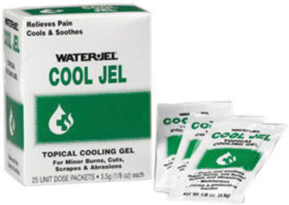 Water-Jel Technologies 3.5 Gram Cool Jel Topical Cooling Gel : Amazon ...
