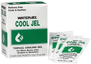 Water-Jel Technologies 3.5 Gram Cool Jel Topical Cooling Gel : Amazon ...