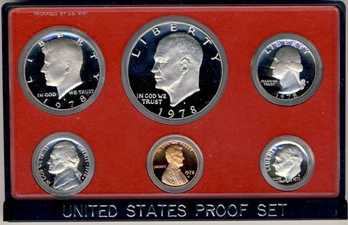 1978 U.S. Mint Proof Set at Amazon's Collectible Coins Store