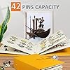 Amazon.com: Enamel Pin Display Book, Portable Pin Holder, to Display ...