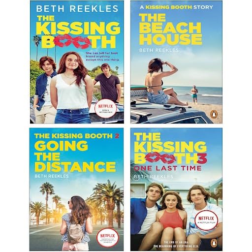 The Kissing Booth 4 Books Collection Set By Beth Reekles(The Kissing ...