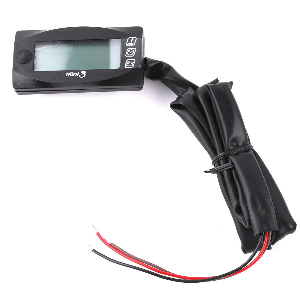 Amazon.com: Surla Motorcycle Voltmeter 3-in-1 LED Display Air ...