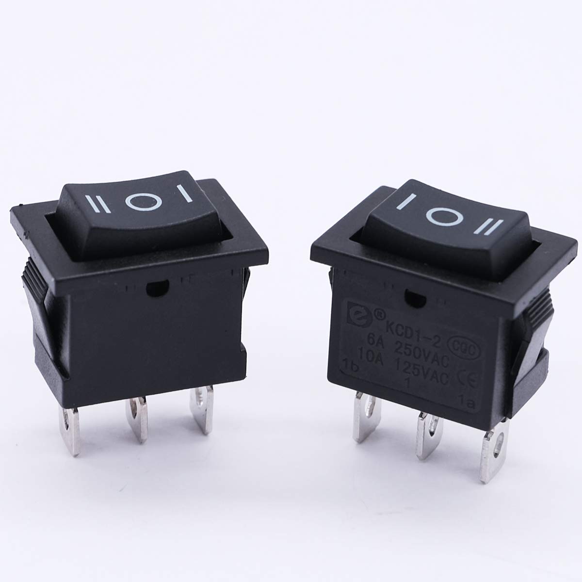 Snapklik.com : Mxuteuk 5pcs Self-locking 3 Position Rocker Switch ON ...