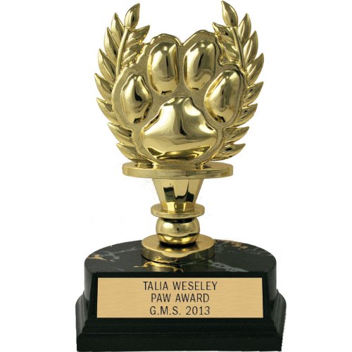 Amazon.com: Jones Exclusive Paw Trophy (Set of 5) : Sports & Outdoors