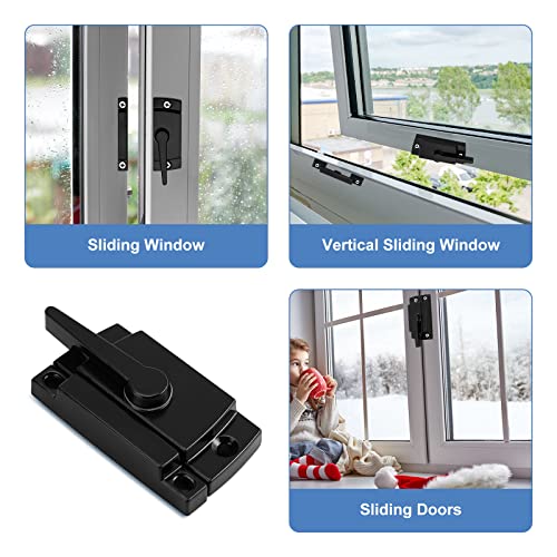 Snapklik.com : MXiiXM 4 Pack Sliding Window Sash Locks, Cam Window Sash ...
