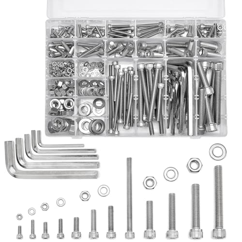 Snapklik.com : PGMJ 365 PCS Large M5 M6 M8 M10 Socket Cap Screw And ...