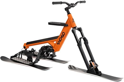 Amazon.com : SNO-Go Shift Ski Bike (RUSTFIRE) : Sports & Outdoors