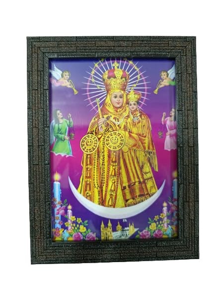 Catholic Frames Velankanni Matha painting wall frame for home decor ...