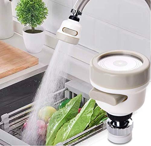 KitchenFest® Flexible Kitchen Tap Head Movable Sink Faucet 360 ...