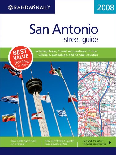 Rand Mcnally 2008 San Antonio, Texas Street Guide: Rand McNally ...