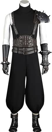 Amazon.com: Liuyumin Mens Fantasy VII Cloud Strife Cosplay Costume Suit ...