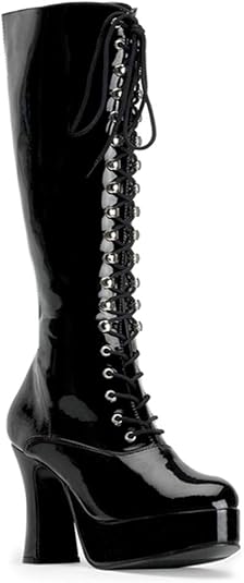 Amazon.com: Funtasma by Pleaser Women's Exotica-2020 Boot,Black Patent ...