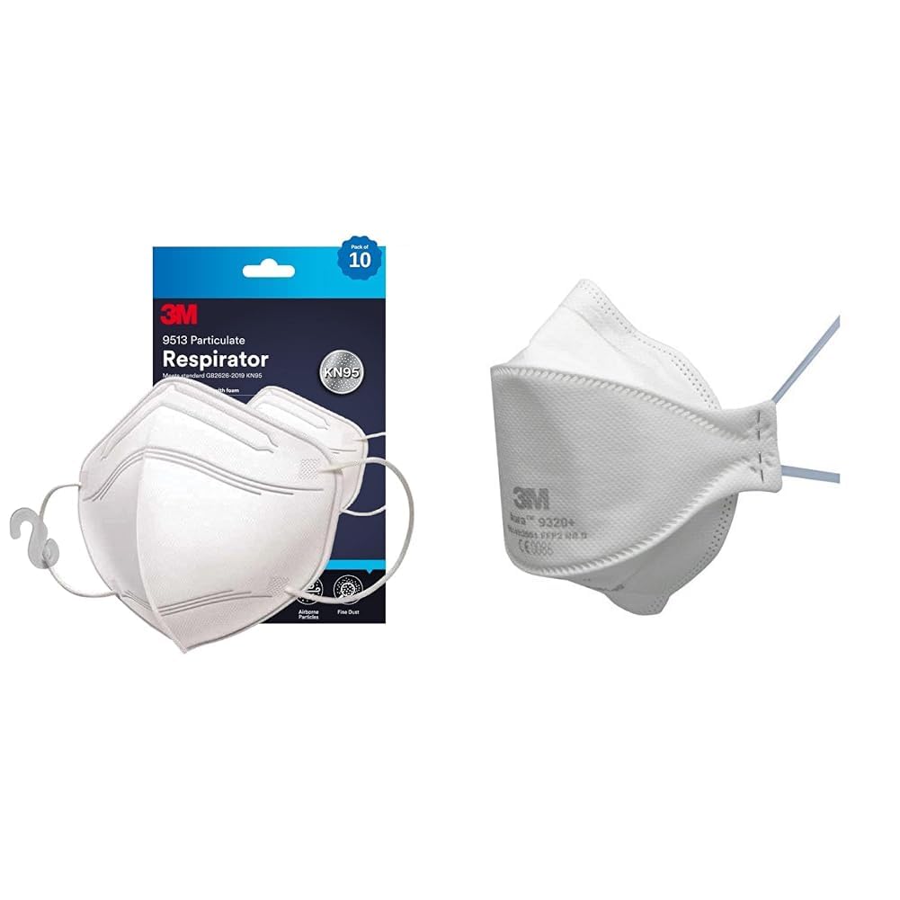 3M 9513 Respirator KN95 with Comfortable 3D Design Advanced ...
